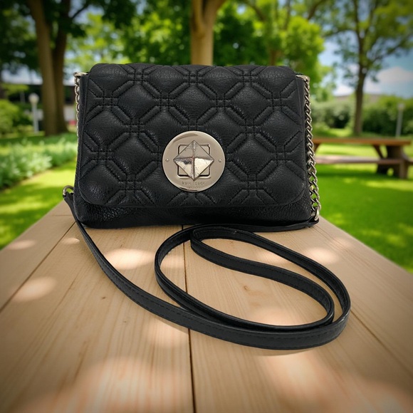 kate spade | Bags | Kate Spade Black Geometric Crossbody Bag | Poshmark